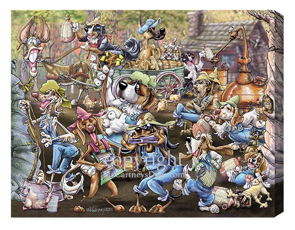 Backwoods Still - Calendar Canvas – McCartneysDogs